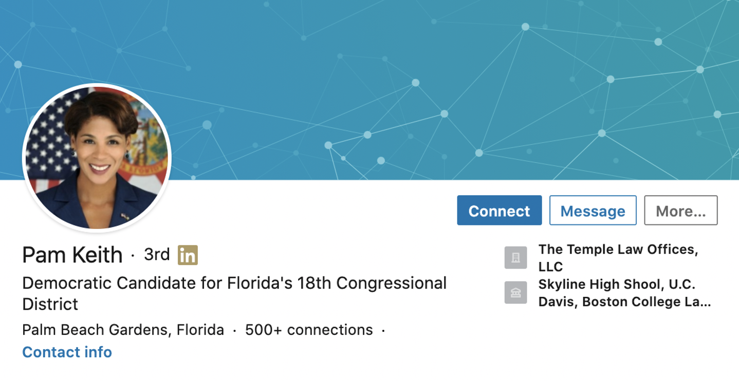 Democrat Pam Keith wants to tackle voter fraud, but could be committing ...