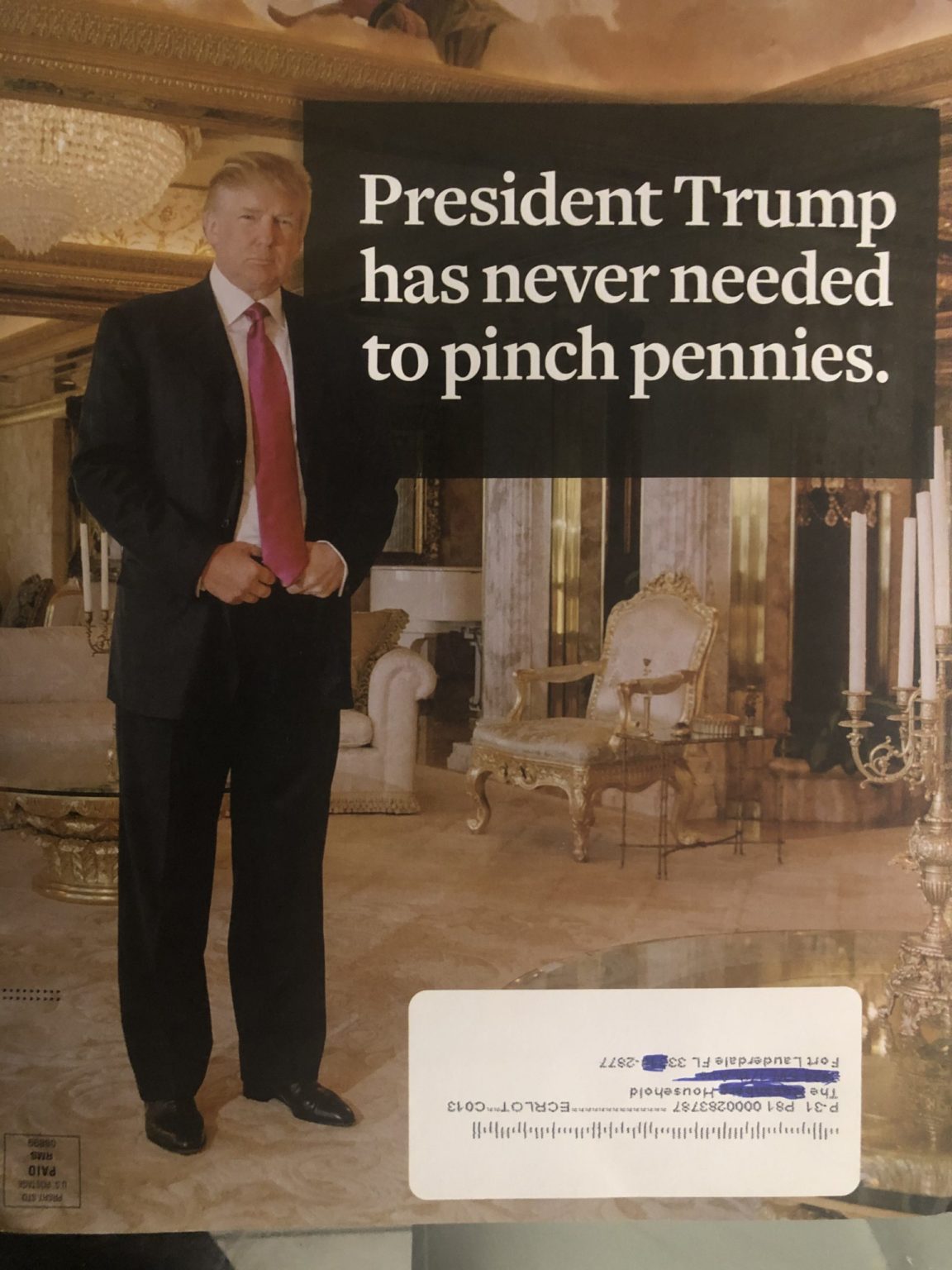 Anti-Trump dark money mailer hits Republican mailboxes · The Floridian