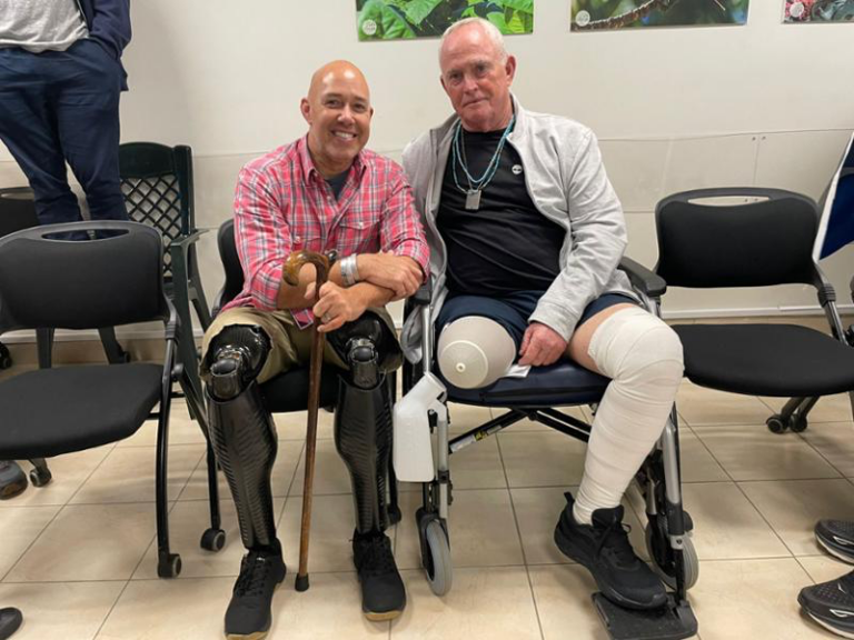 Mast Shares Personal Message After Visit with Amputees in Israel · The ...